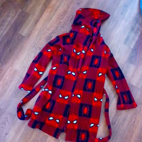Marvel | Pajamas | Marvel Spiderman Kids Robe | Poshmark